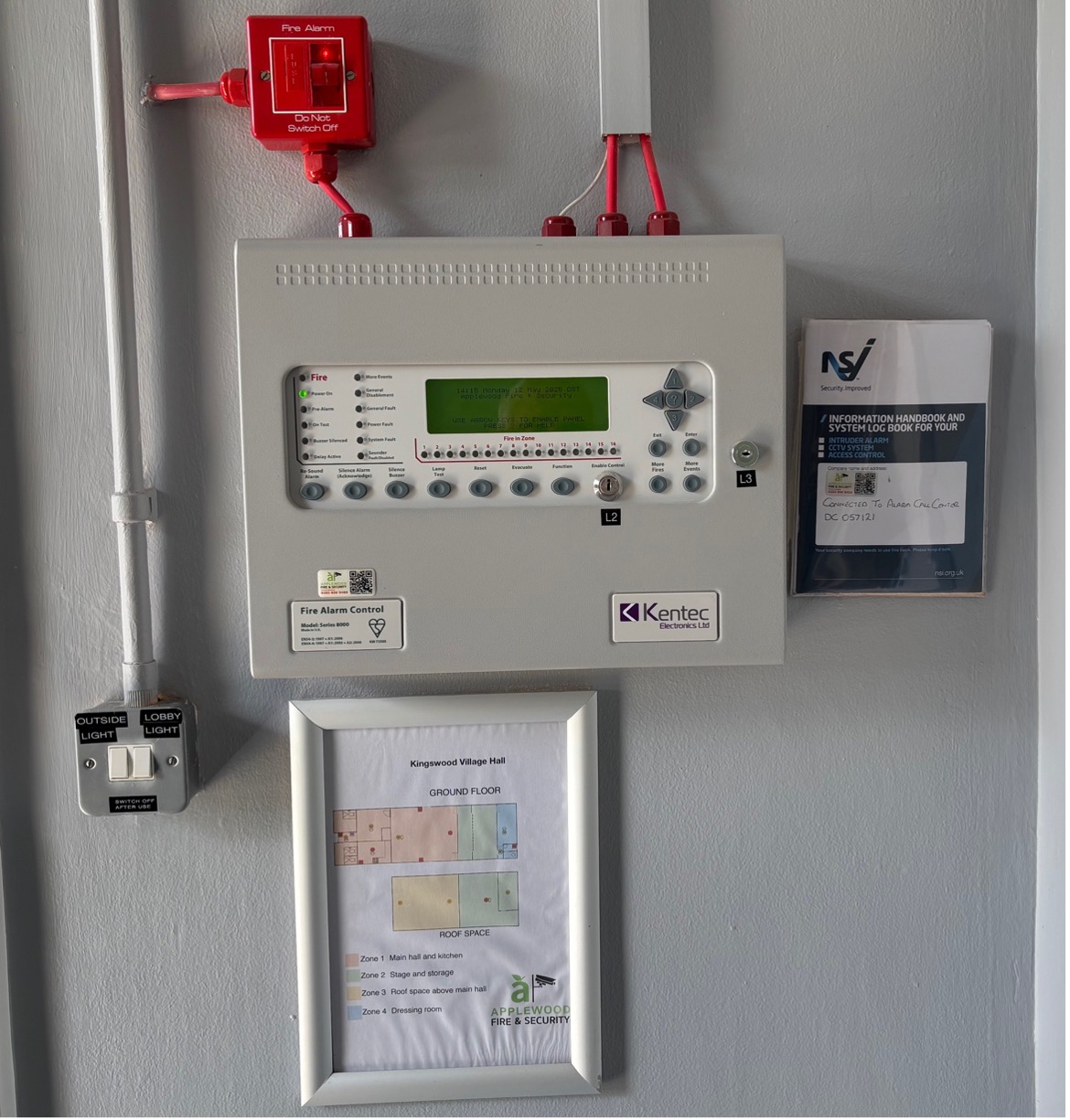 Fire Alarm System - Kingswood Village Hall