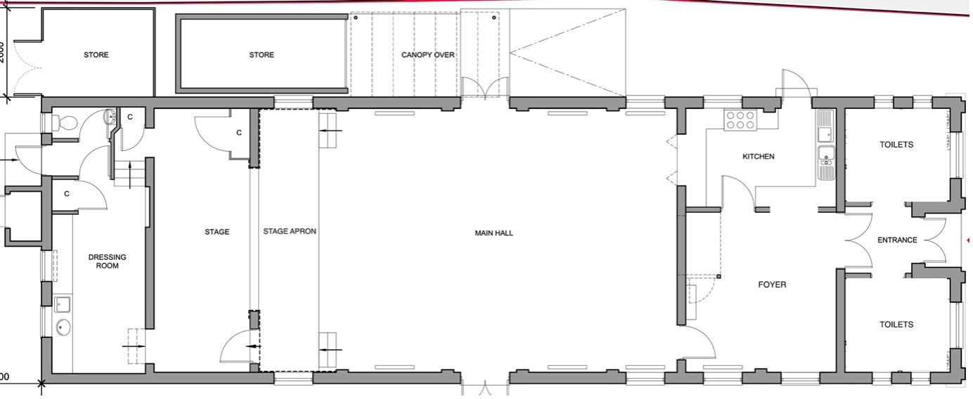 Hall Layout - Kingswood Village Hall